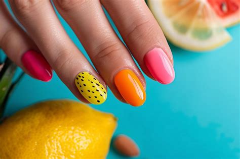 Summer Neon Nails Super Self Project