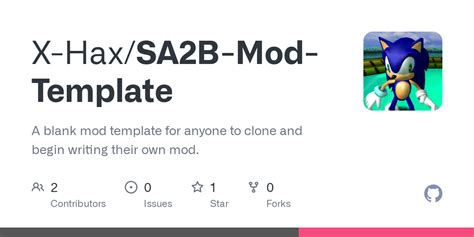 Github X Haxsa2b Mod Template A Blank Mod Template For Anyone To