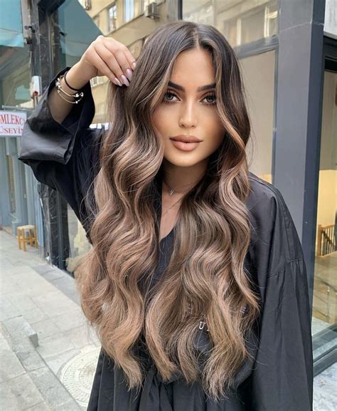 Highlights Brown Hair Balayage Beige Blonde Balayage Balayage