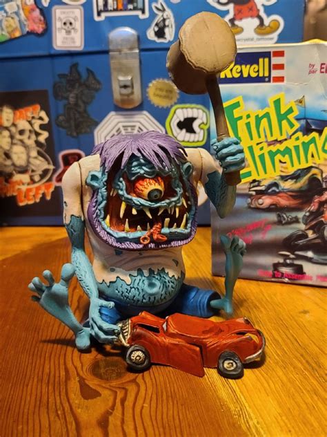 Fink Eliminator Art Toys Design Rat Fink Cartoon Crazy