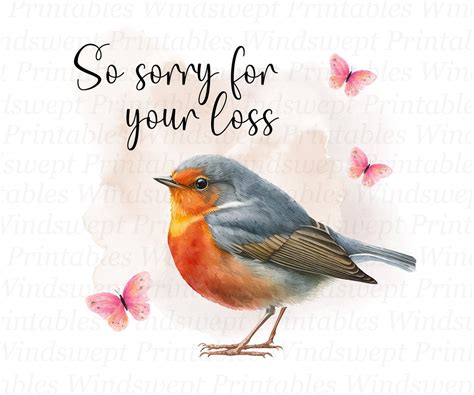 So Sorry For Your Loss Clipart With Deepest Sympathy Png Instant