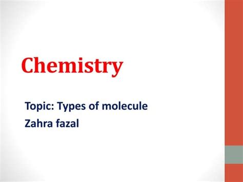 Molecule Pdf