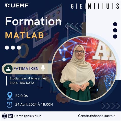 🌟 Nous Sommes Ravis De Partager Des Photos De Notre Récente Formation Sur Matlab Organisée Par