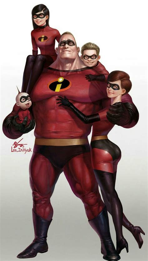 Realistic Incredibles The Incredibles Grown Up Bob Parr Fanart The
