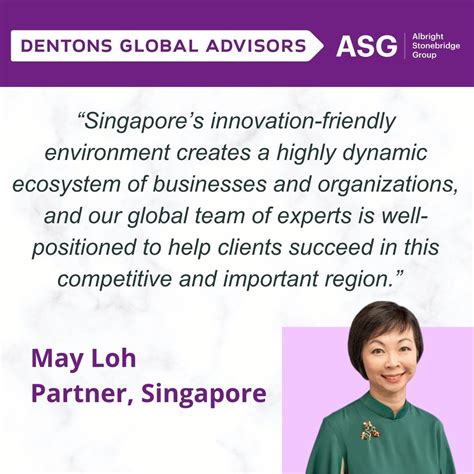 Dentons On Linkedin Were Pleased To Announce That Dentons Global Advisors Albright…