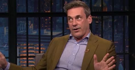 Jon Hamm Admits To Seth Meyers He Was Terrified Of Shooting An Intimate