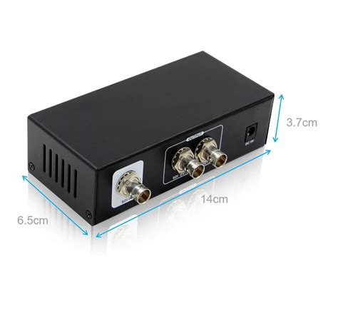Sdi Splitter 2 Port 1x2 With 3g Sdi Hd Sdi Support Cable 100m And Full Hd Buy Video Splitter