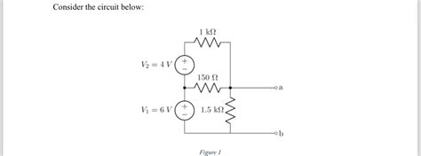Solved Build The Circuit In Figure 1 In Tinkercad And Measure Open
