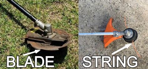 Grass Trimmer With Blades Vs String Which Is Better