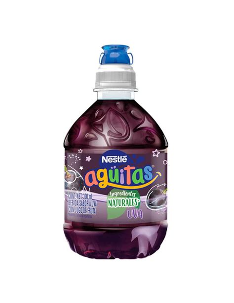 Pack De 20 Agua Agüitas Nestlé Uva De 300 Ml Nestlé Uva Bodega