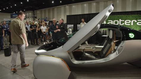 Aptera Gamma Solar Electric Three Wheeler Prototype Unveiled In San