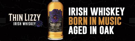 Thin Lizzy Irish Whiskey Triple Distilled And Double Charred In Oak