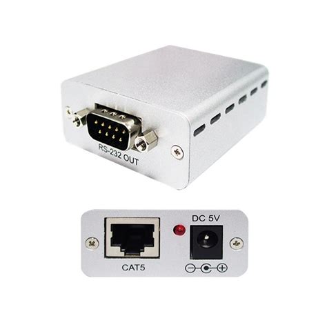 Rs232 Extender Over Pds Cat 5 6 Rj45 Kabel Forstærker Til Rs232