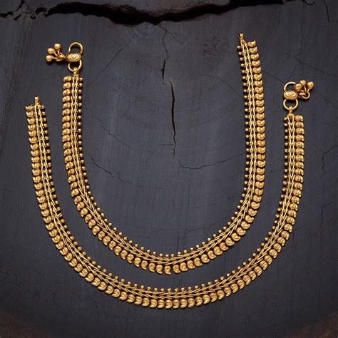 Finest Kolusu Designs கால்சஸ் Traditional Silver Kolusu Model