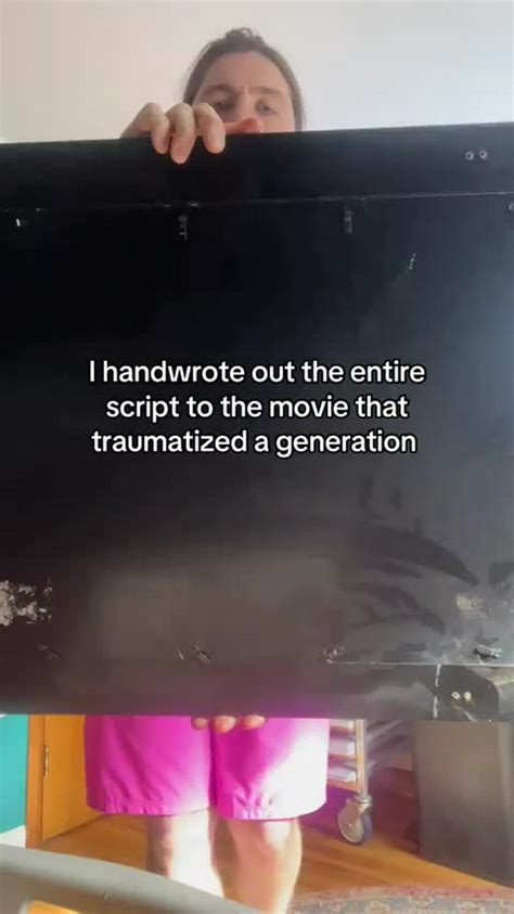 I Like To Handwrite Out Entire Movie Scripts Album On Imgur