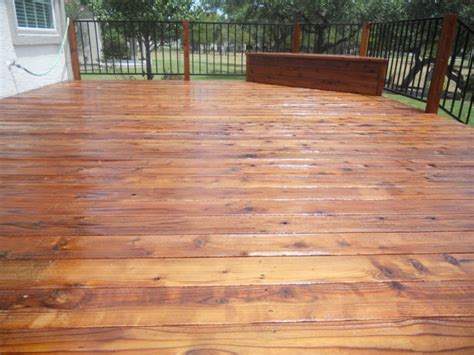 Redwood Deck Refinishrestoration And Staining Traditional Deck