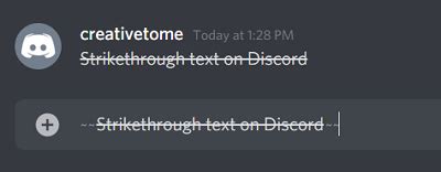 Discord Text Formatting Commands Strikethrough Bold More Guide
