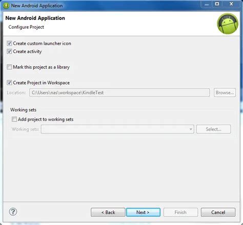 Creating An Example Kindle Fire Android Application Techotopia