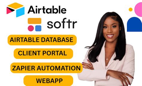 Build Airtable Database Airtable Automation Softr Webapp Zapier