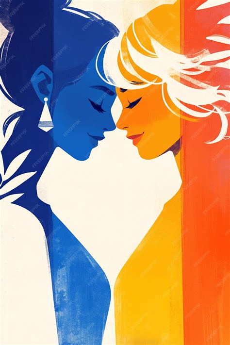 Premium Vector Lesbian Rights Are Human Rights Poster