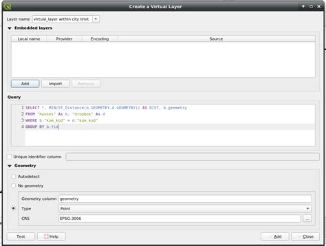 Nearest Point To Another Point With Condition In Qgis 3 Geographic