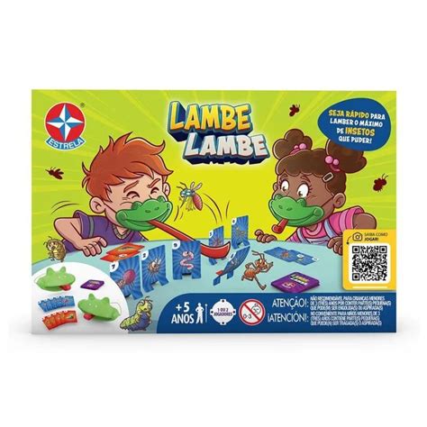 Jogo Lambe Lambe Estrela 1603100182 Madeiramadeira