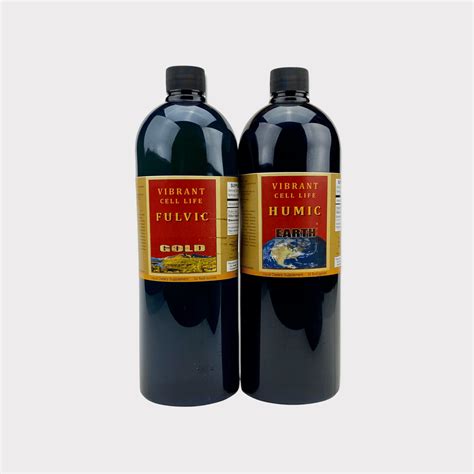 Vibrant Cell Life Liquid Humic And Fulvic Acids Schweitzer Formula