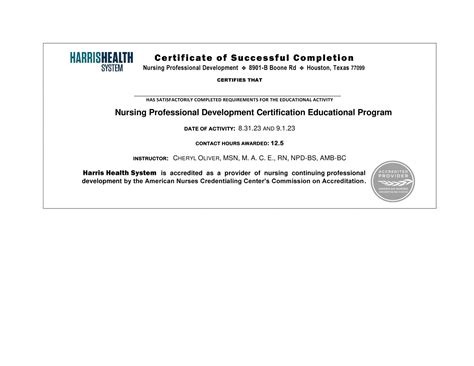 Harris Health System Npd Certification Preparation Fall Class 8 31 23 Page 1 Created With