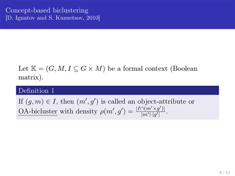 Searching For Optimal Patterns In Boolean Tensors Ppt