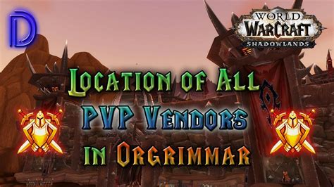 Timewarped Vendor Orgrimmar Shadowlands Tmeniq How To Find The