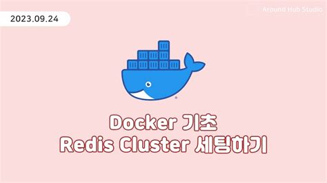 레디스 클러스터 세팅하기 [ 도커 docker 기초 ] youtube