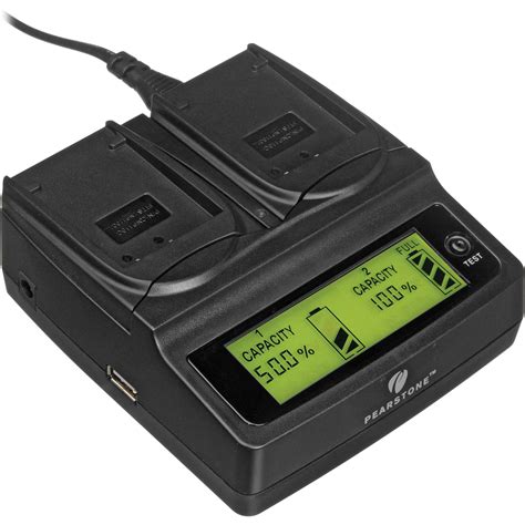 Pearstone Duo Battery Charger For Casio Np 110 Dlcconp110 Bandh