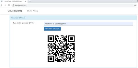 GitHub CoreProgramm QR Code In NET Core Using Bitmap In This