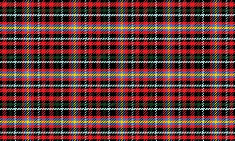 Traditional Scottish Pattern Ornamental Tartan Style Image Decorative