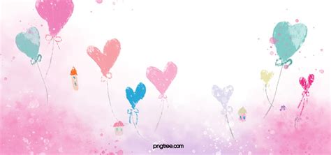 핑크 사랑 꽃 발렌타인 배경 수채화 낭만적 인 꿈 배경 일러스트 및 사진 무료 다운로드 Pngtree