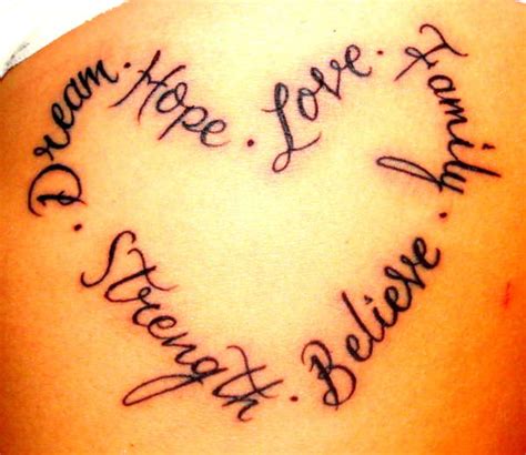 Tattoo Quotes About The Heart Quotesgram
