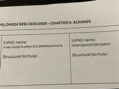Iupac Name Studyx