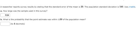 Solved A Researcher Reports Survey Results By Stating That