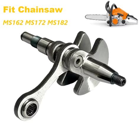 Ms172 Ms182 Crankshaft Crank Connecting Rod Fit For Stihl Ms162 Ms172t
