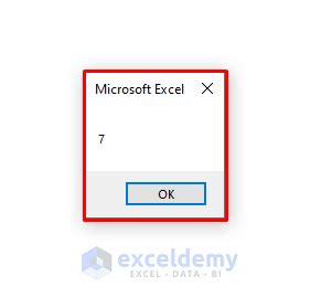 How To Count Rows With VBA In Excel Approaches ExcelDemy