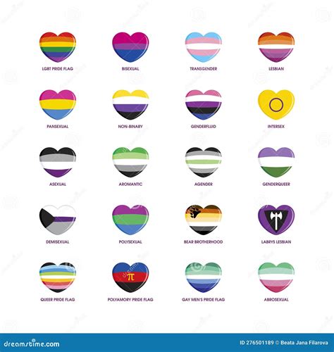 Lgbtqia Flag Colors On 3d Lines Trendy Illustration For Lgbt Pride Month Event Cartoondealer