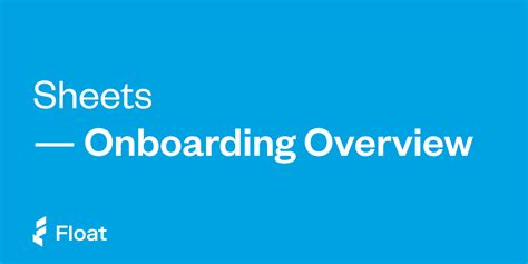 Onboarding Overview Float