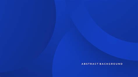 Premium Vector Gradient Smooth Blue Background