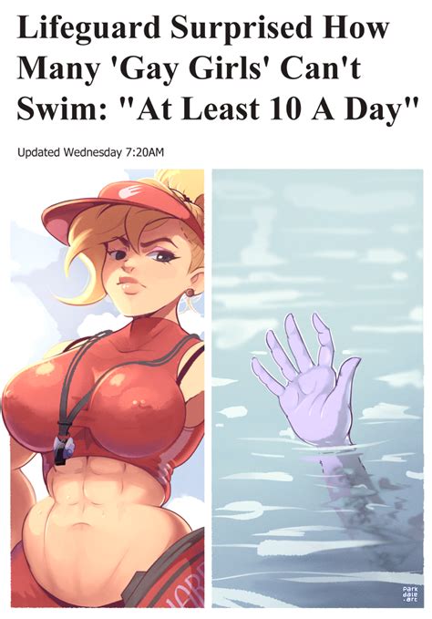 Lifeguard Mercy By Parkdaleart Hentai Foundry