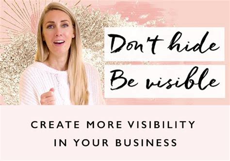 How To Create More Visibility In Your Business Female Entrepreneur Association