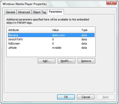 Insert Windows Media To Web Pages In Microsoft Expression Web DotNetCurry