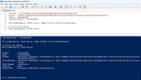How To Set Default Browser Using Powershell