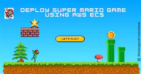 Bala Vignesh Manoharan On Linkedin Deploying Super Mario On Aws