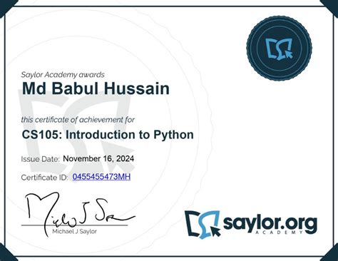 Python Codingjourney Techskills Md Babul Hussain