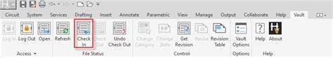 check in files into vault